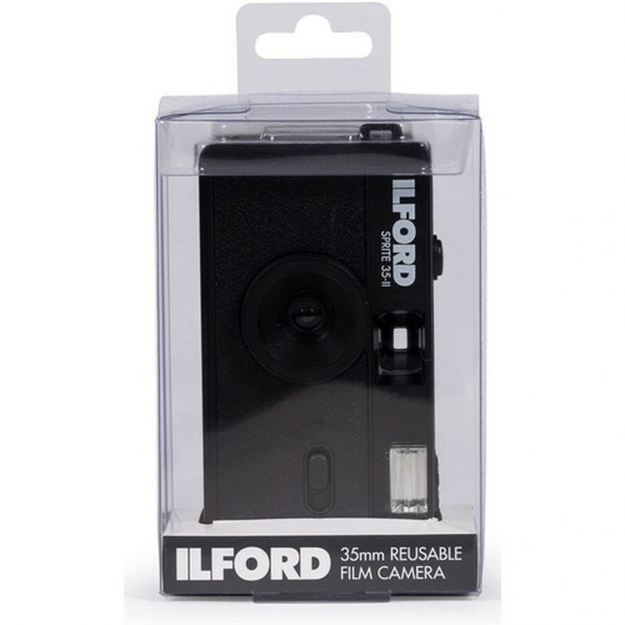Ilford Sprite 35-II Reusable Camera in Black & Silver – PhotoBite
